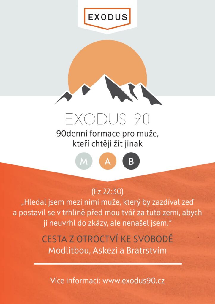 Exodus 90 začíná již toto pondělí 9. ledna! – Farnost Nové Město na Moravě